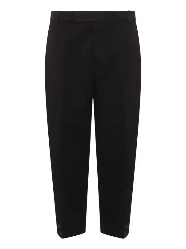 Thom Browne Cotton Trousers - Black
