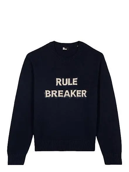 The Kooples Rule Breaker Knitted Jumper - Blue