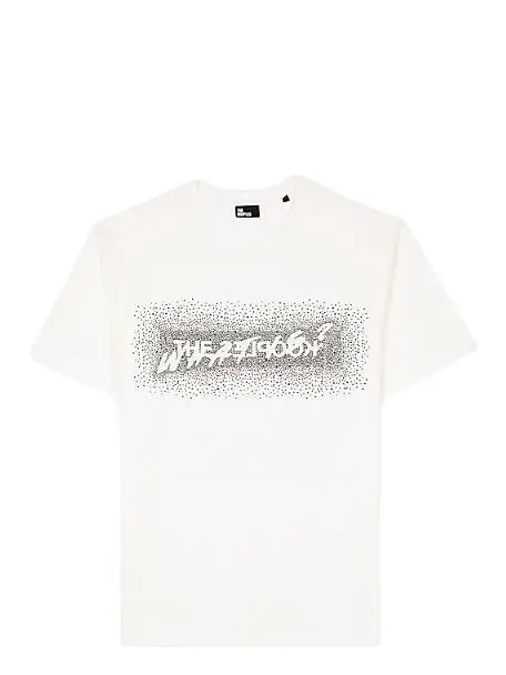 The Kooples Embellished-logo Short-sleeves Cotton T-shirt - White