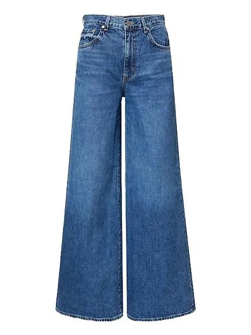 TWP Tall Tiny Dancer Wide-leg Denim Jeans - Paris