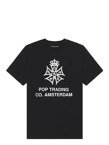 POP TRADING COMPANY Four Days Tee - Black