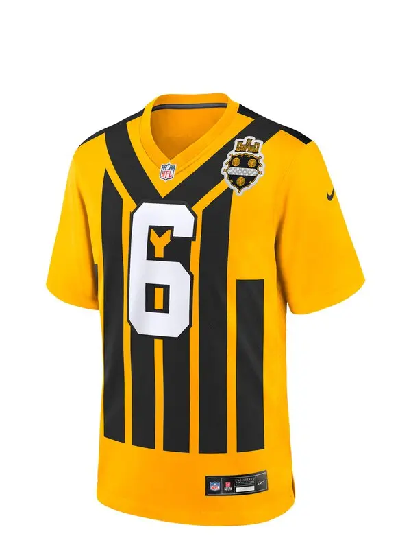Nike Patrick Queen Pittsburgh Steelers Nfl Game Jersey - Yellow