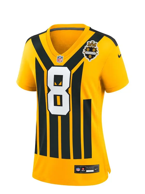 Nike Aaron Rodgers Pittsburgh Steelers Nfl Game Jersey - Yellow