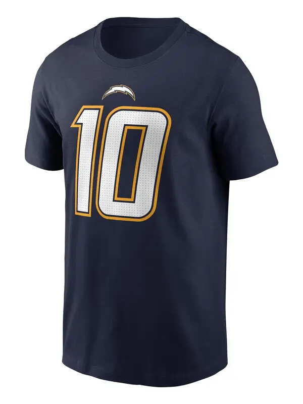 Nike Justin Herbert Los Angeles Chargers Nfl T-shirt - Blue