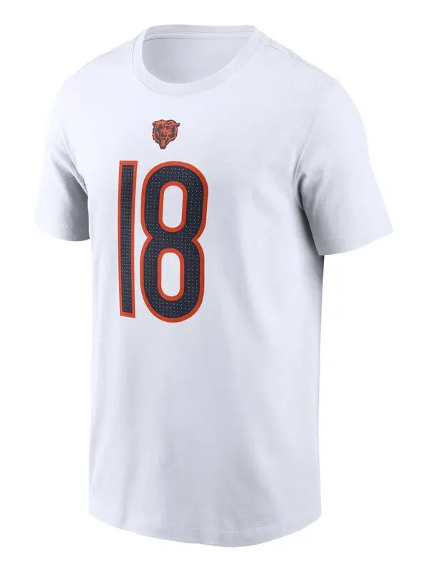 Nike Caleb Williams Chicago Bears Nfl T-shirt - White