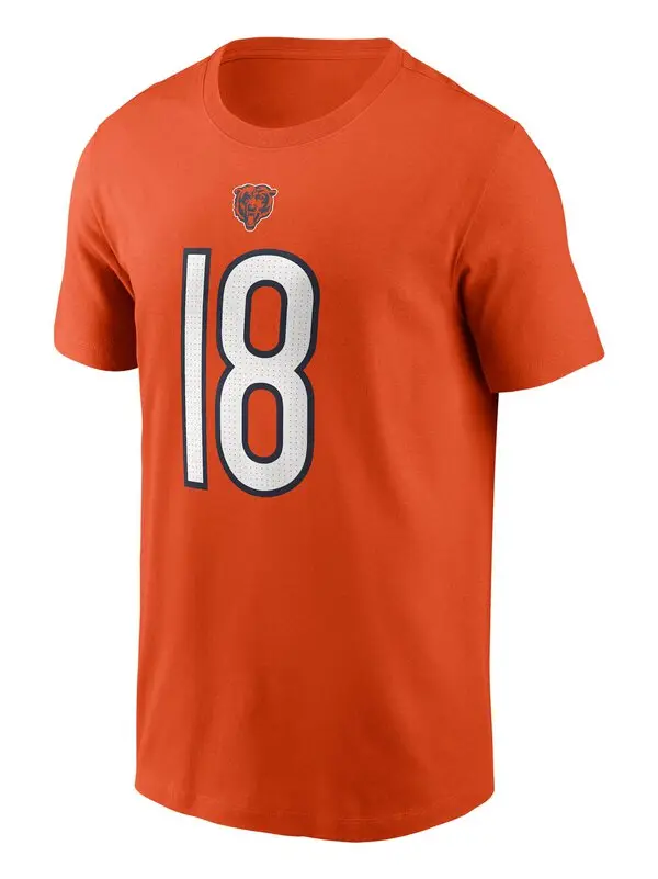 Nike Caleb Williams Chicago Bears Nfl T-shirt - Orange