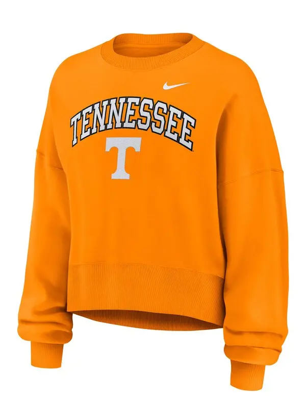 Nike Tennessee Phoenix Arch College Pullover Crew - Orange