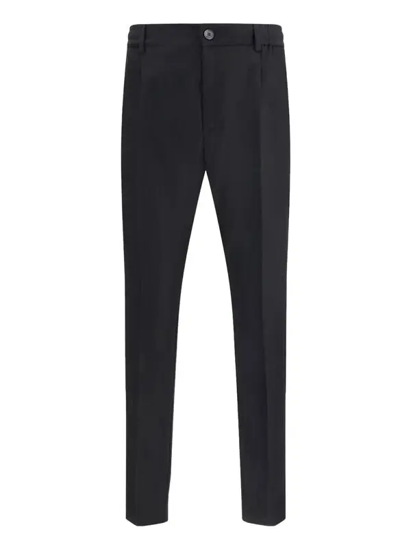 CRUNA Wool Trousers - Black