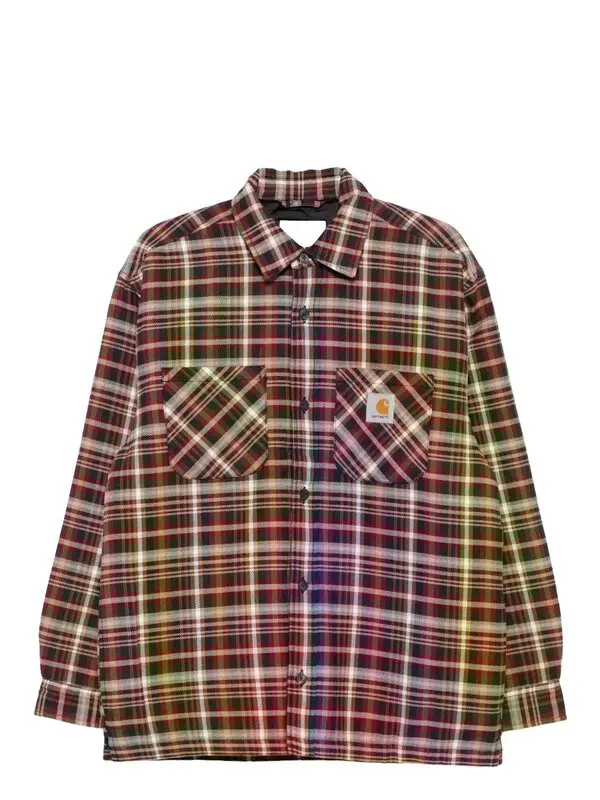 Carhartt Work In Progress Check-pattern Shirt - Brown