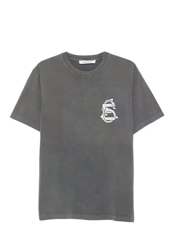 Études Studio Emblem-print Short-sleeve T-shirt - Grey