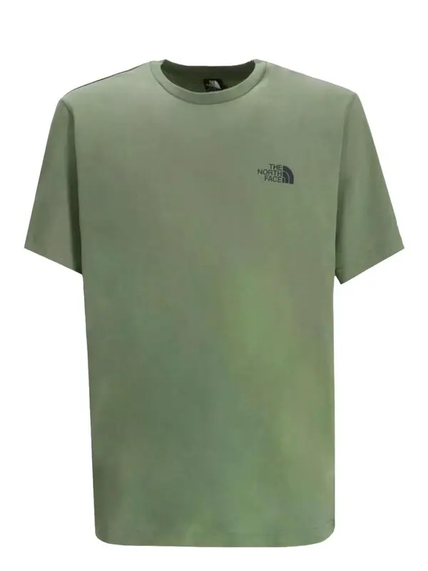 The North Face Small-logo Graphic T-shirt - Green