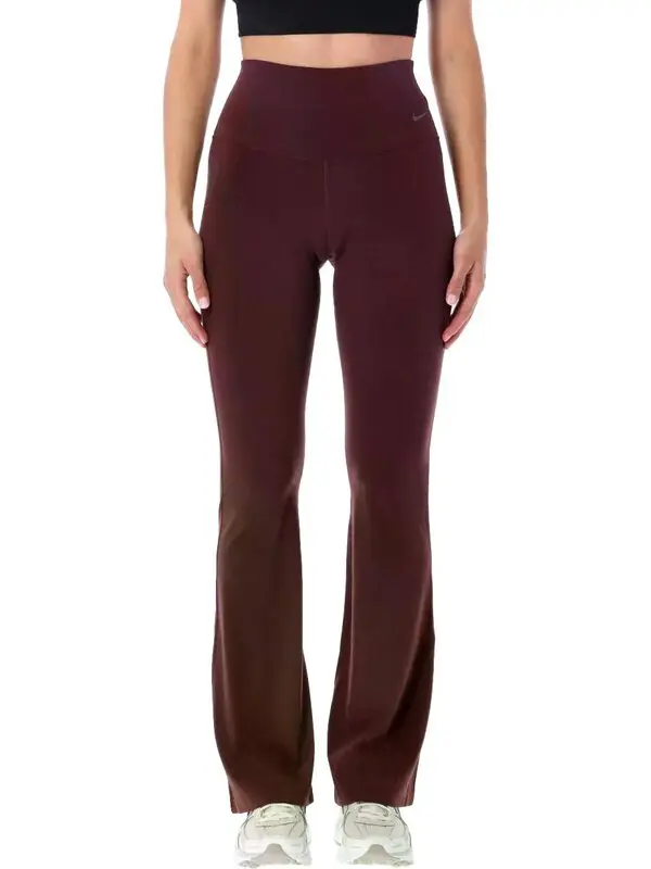 Nike Zenvy High-waisted Flared Leggings - Red