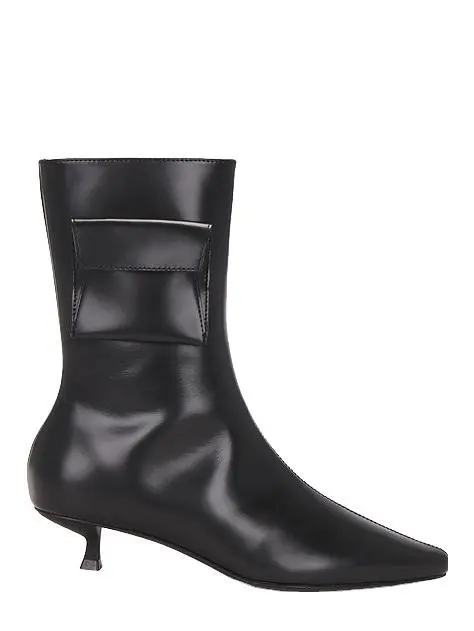 ST. AGNI Petit Pouch Boots - Black