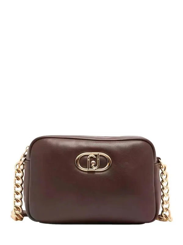 Liu Jo Logo-plaque Chain-strap Cross Body Bag - Brown