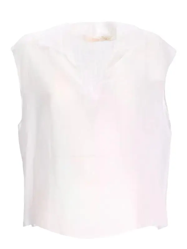 Devotion Dogma Sleeveless Blouse - White