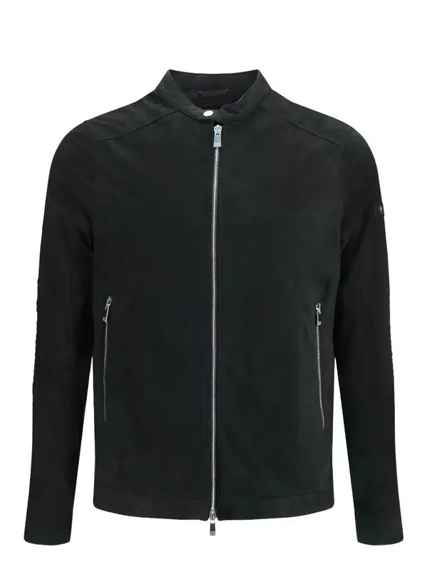 TATRAS Suede Leather Jacket - Black