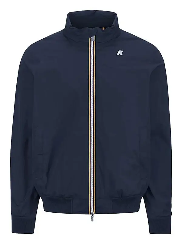 K-WAY Zip Up Jacket - Blue Depth