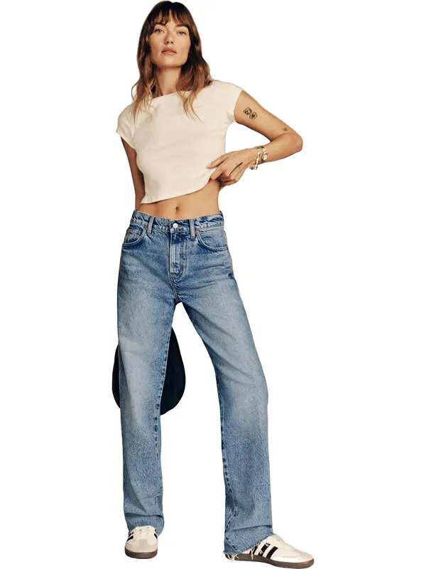 REFORMATION Val 90s Jeans - Blue