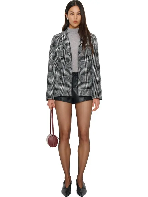 REFORMATION Caden Blazer - Black