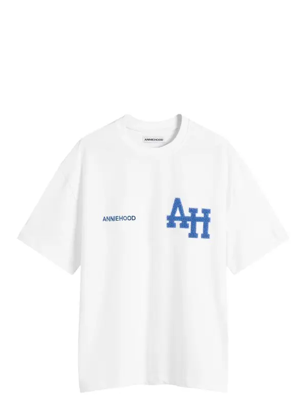 ANNIE HOOD College T-shirt - White