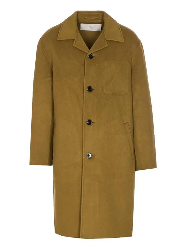 Ami Car Coat - Green