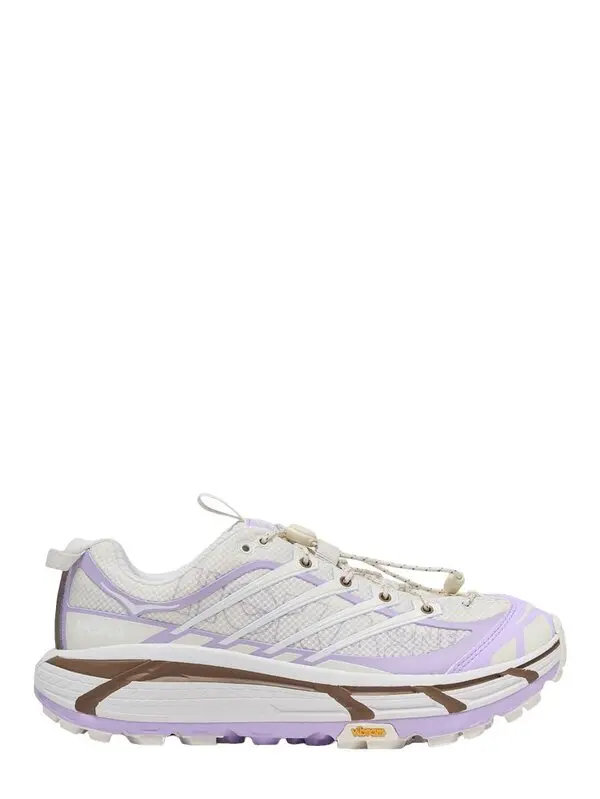 Hoka One One Mafate Three2 Wordmarkin Sneakers - Alabaster/iris Flower