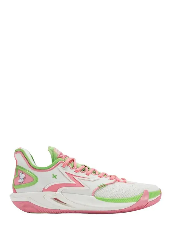 361 DEGREES Big3 6.0 Pro Suzy Sneakers - White/pink/lime