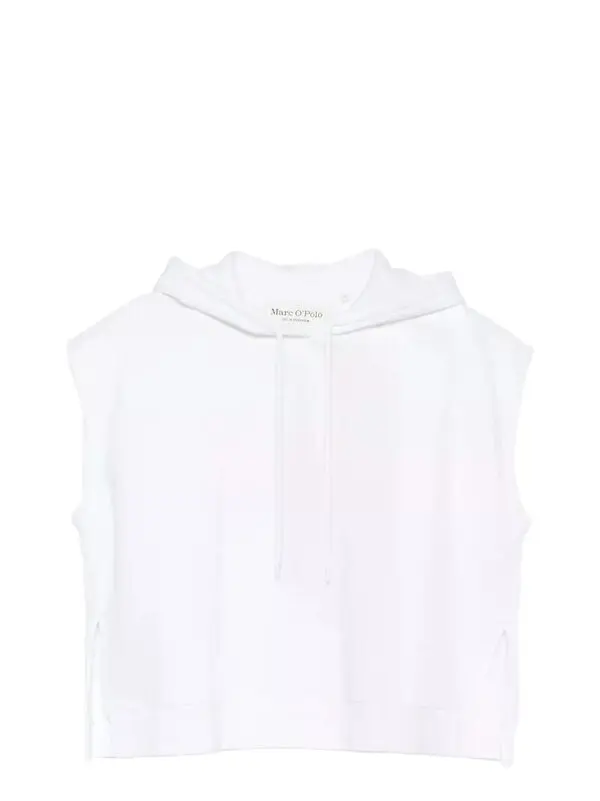 Marc O'polo Hooded Sleeveless Top - White