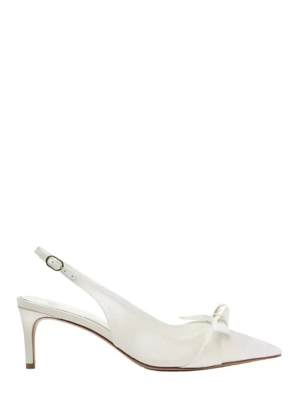 ALEXANDRE BIRMAN 60mm Clarita Classic Pumps - White