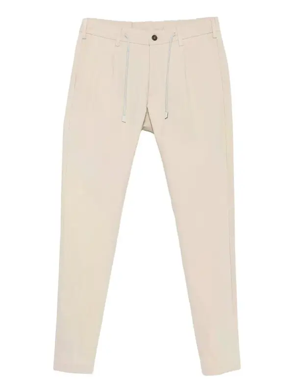 Eleventy Drawstring Trousers - Neutrals