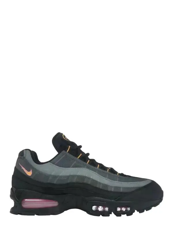 Nike Air Max 95 Lace-up Sneakers - Black