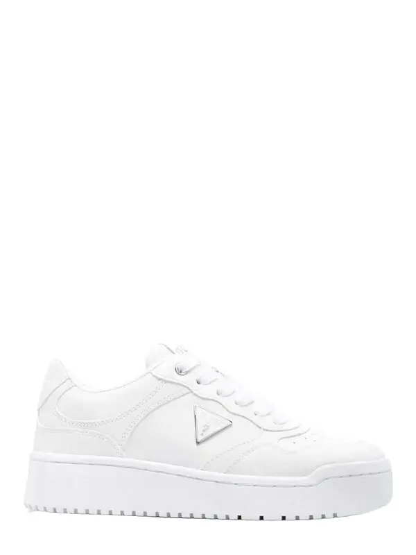 Guess Platform Sneakers - White