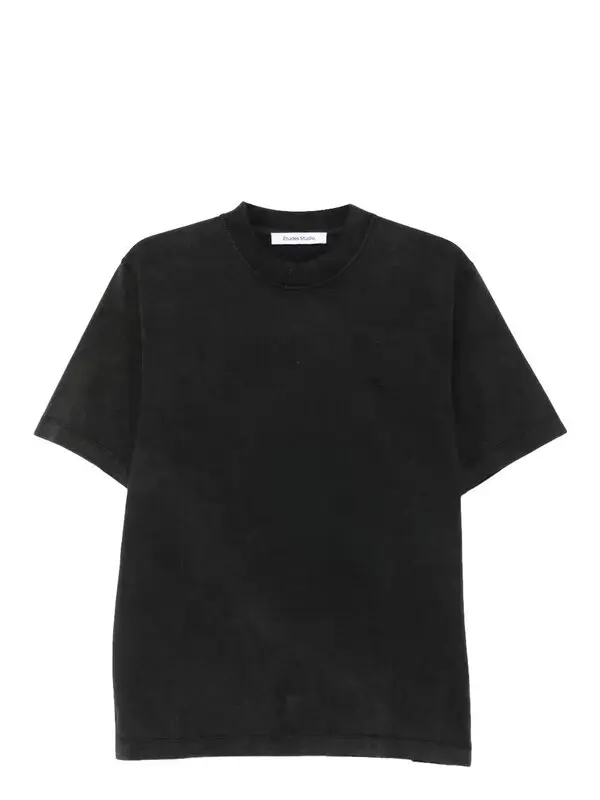 ÉTUDES STUDIO The Classic É Faded-wash T-shirt - Black