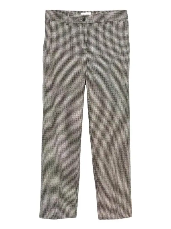 P.a.r.o.s.h Houndstooth Trousers - Brown