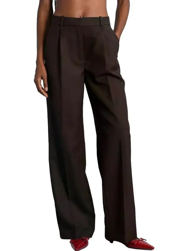 ANINE BING Tailored Trousers - Brown