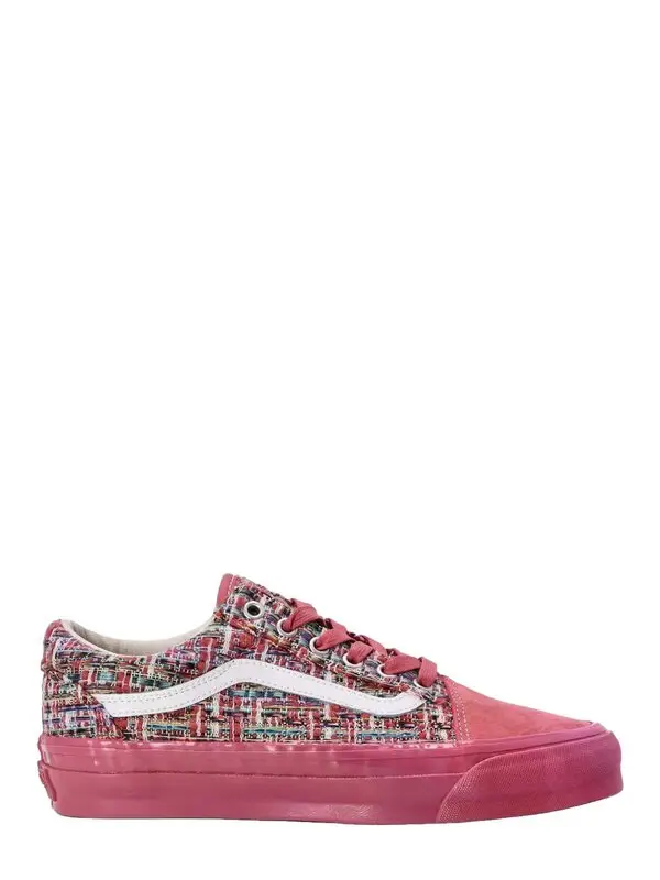 VANS Old Skool Tweed-pattern Sneakers - Pink