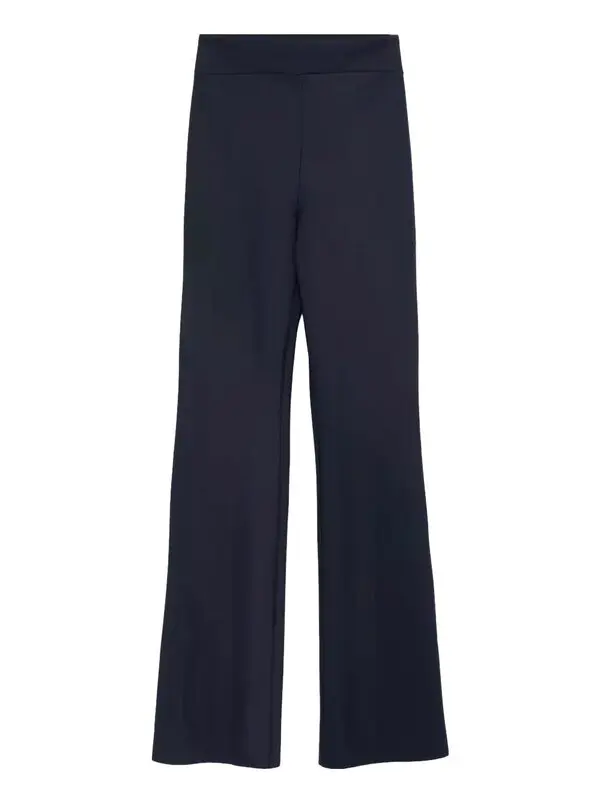 Chiara Boni La Petite Robe Flared Leg Trousers - Blue