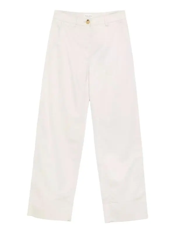 Marc O'polo Buttoned Pocket Trousers - Neutrals