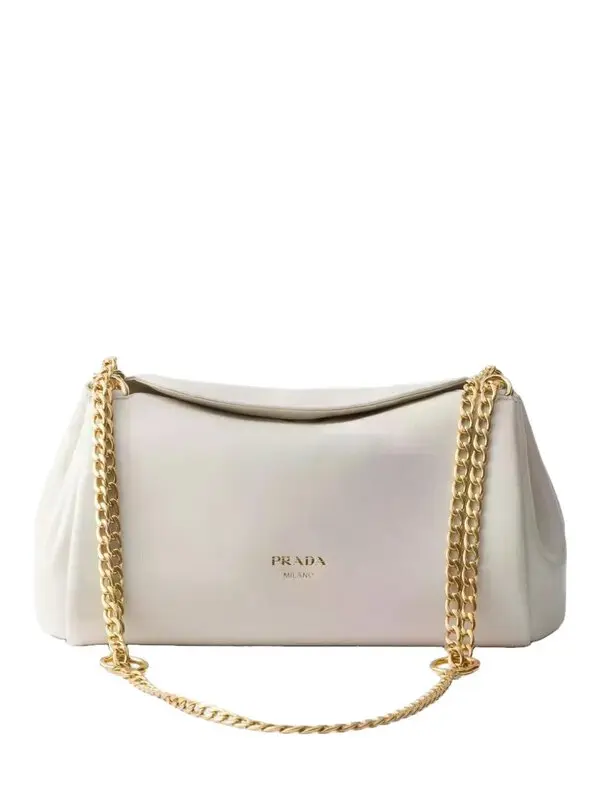 Prada Tumulte Shoulder Bag - White