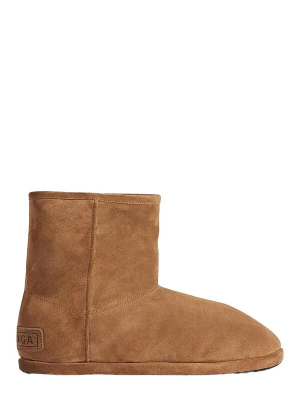 Balenciaga Alaska Soft Pull On Booties - Camel