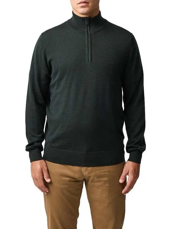 Rodd & Gunn Nobles Merino Wool Sweater - Forest