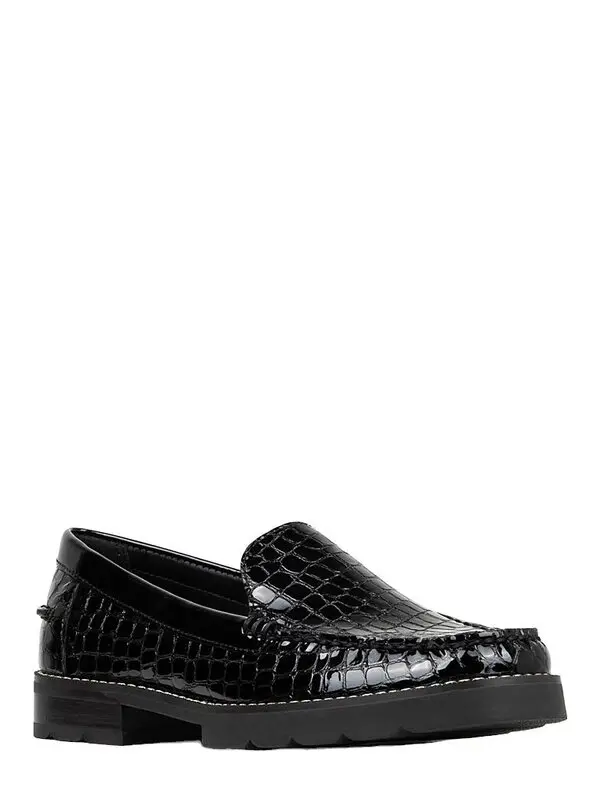 DONALD PLINER Ombre Loafers - Black