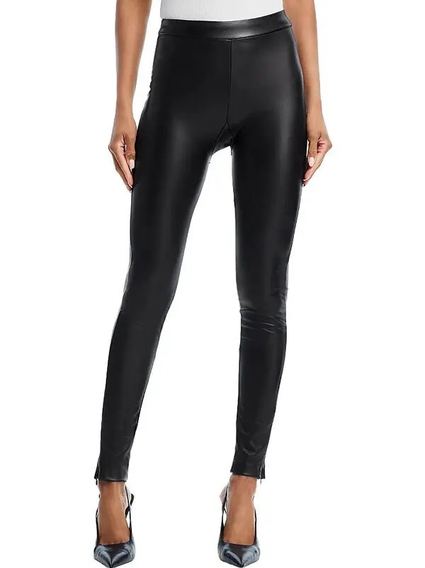 Generation Love Josie Faux Leather Leggings - Black