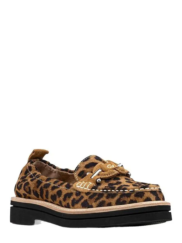 DONALD PLINER Lomma Bit Loafers - Leopard