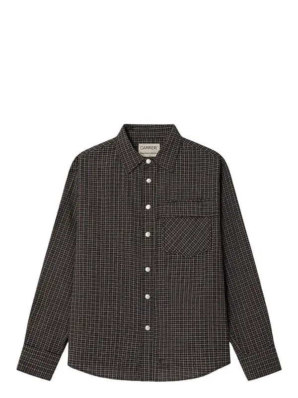 CARRER Beck Snap Shirt - Brown