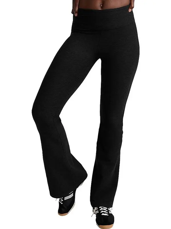 Beyond Yoga Spacedye Bootcut Pants - Darkest Night