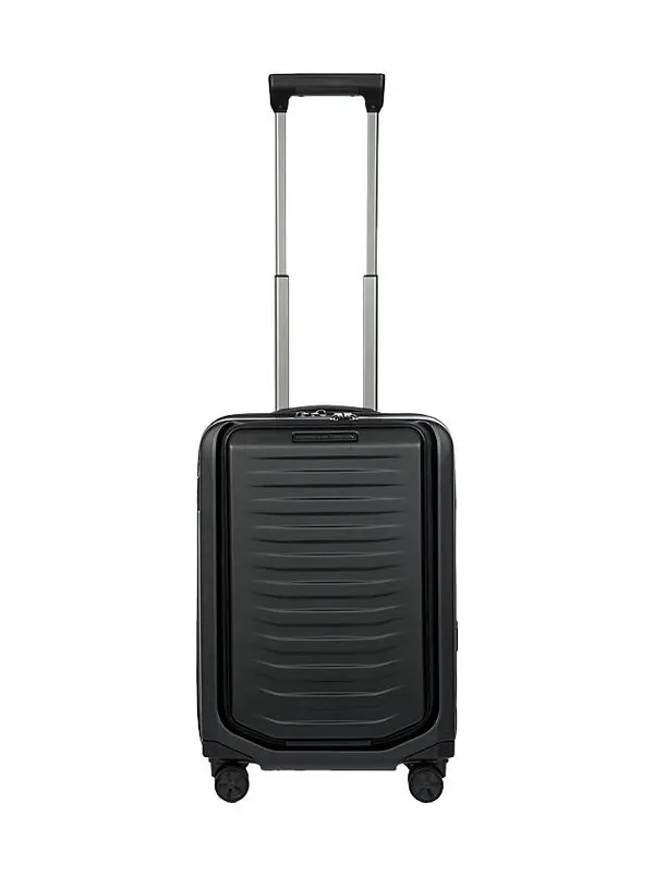 Porsche Design Roadster 21 Expandable Spinner Suitcase - Black Matte