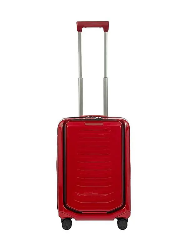 Porsche Design Roadster 21 Expandable Spinner Suitcase - Carmine Red