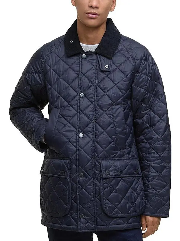 Barbour Essential Bedale Quilted Jacket - Navy