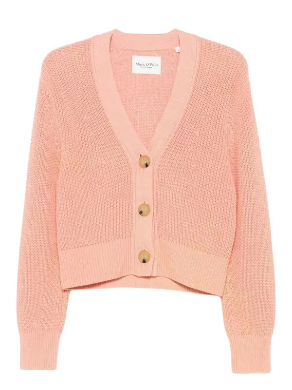 Marc O'polo V-neck Cardigan - Pink
